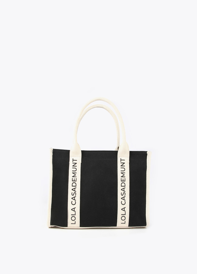 Sac besace décor logo