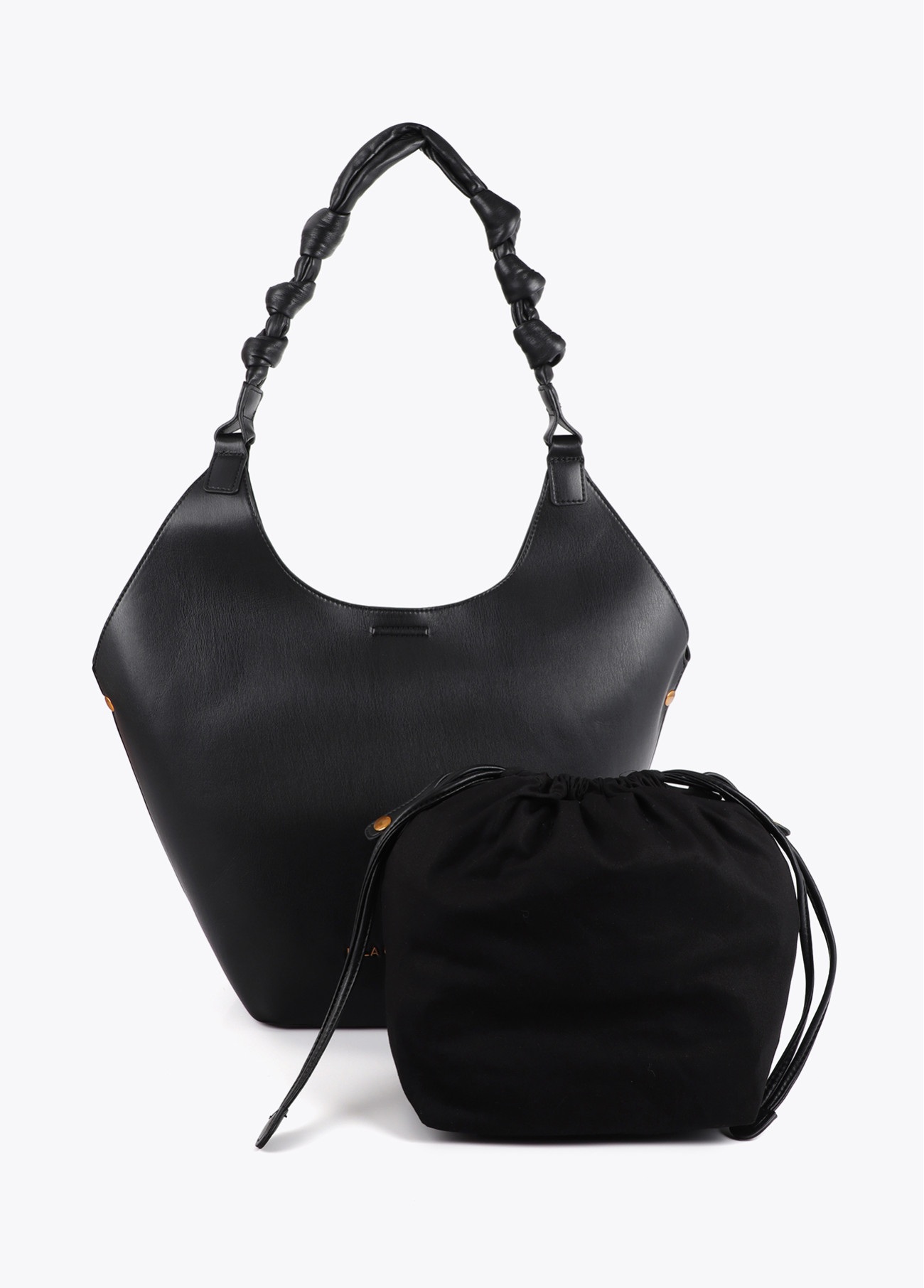 Elegant Knot Handle Shopper Bag - Lola Casademunt