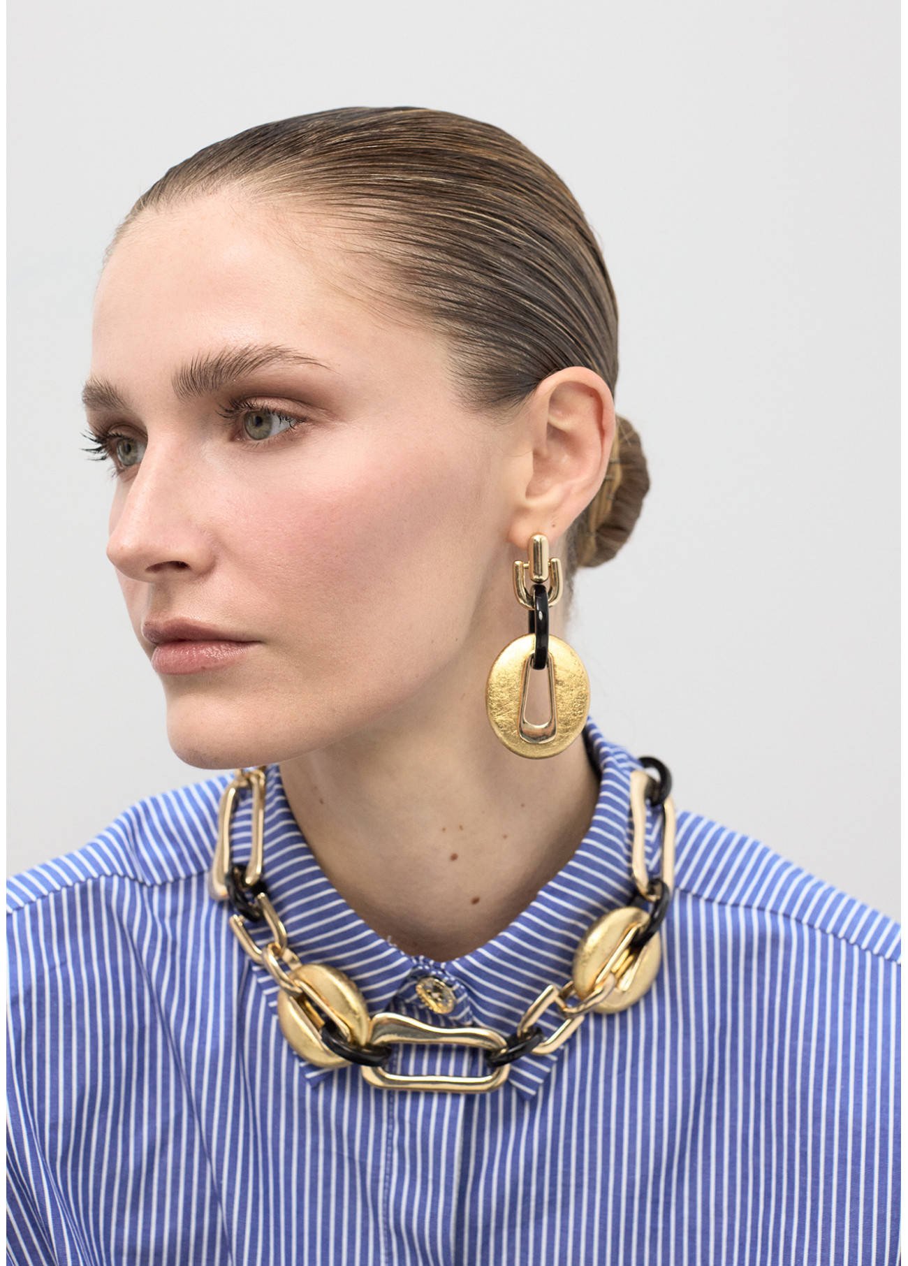 Collar de cadena combinada corto - Lola Casademunt